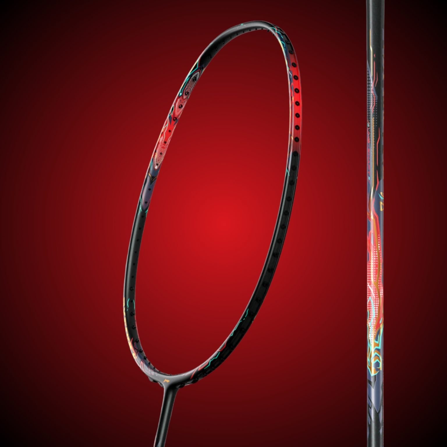 Vợt Cầu Lông Lining Axforce 90 Tiger Max Đỏ Nội Địa